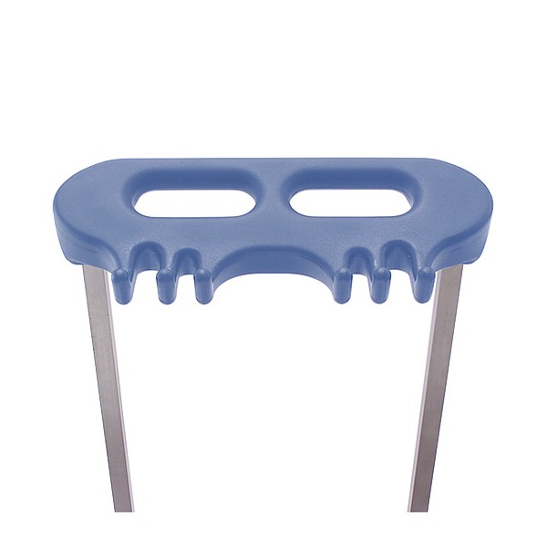 Power lift stirrup storage cart