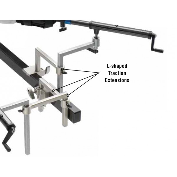 Long L-shaped traction extension